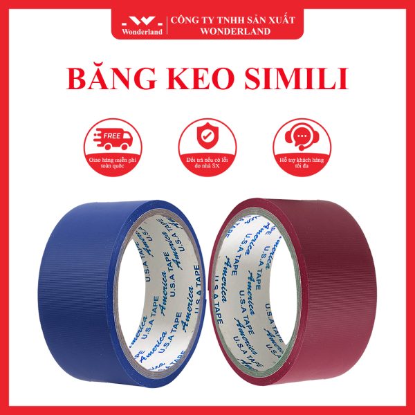 BĂNG KEO SIMILI – GIÁ SỈ, CHẤT LƯỢNG CAO TẠI WONDERLAND