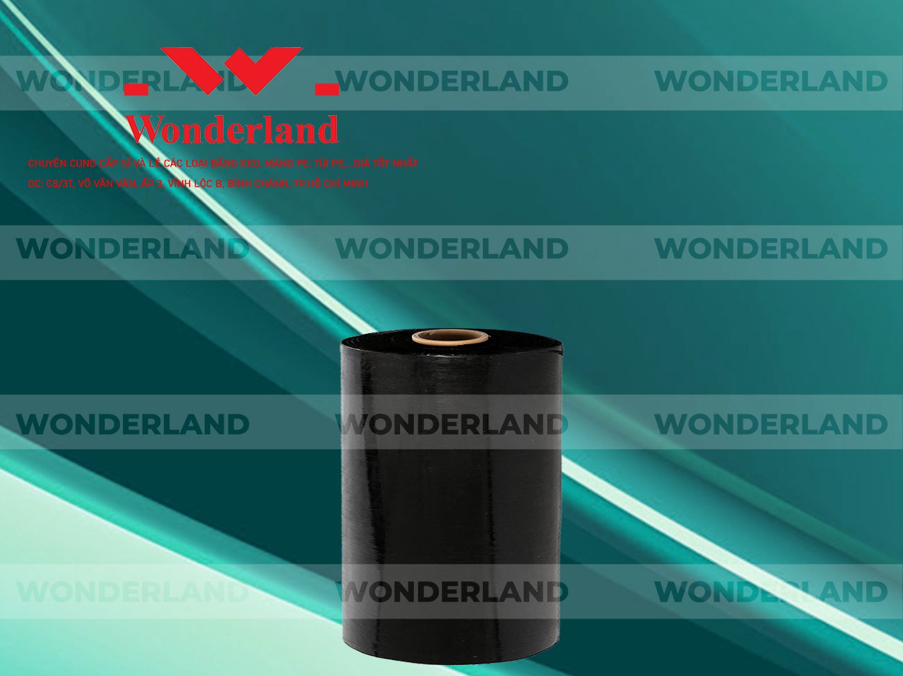 MÀNG PE ĐEN 13.8KG LÕI 1.2KG