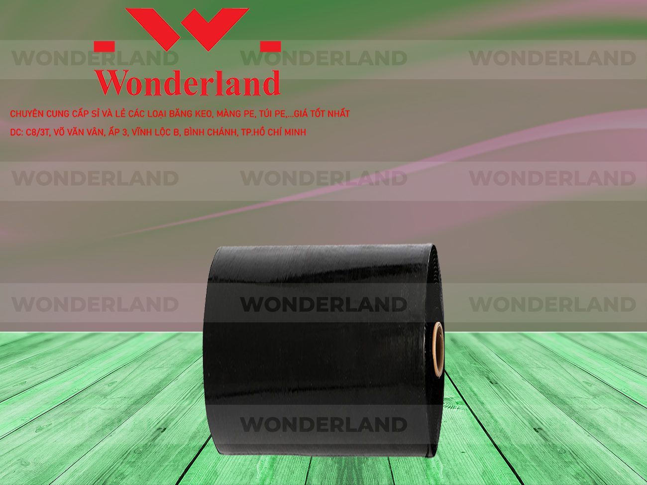 MÀNG PE ĐEN 21.1KG LÕI 1.2KG