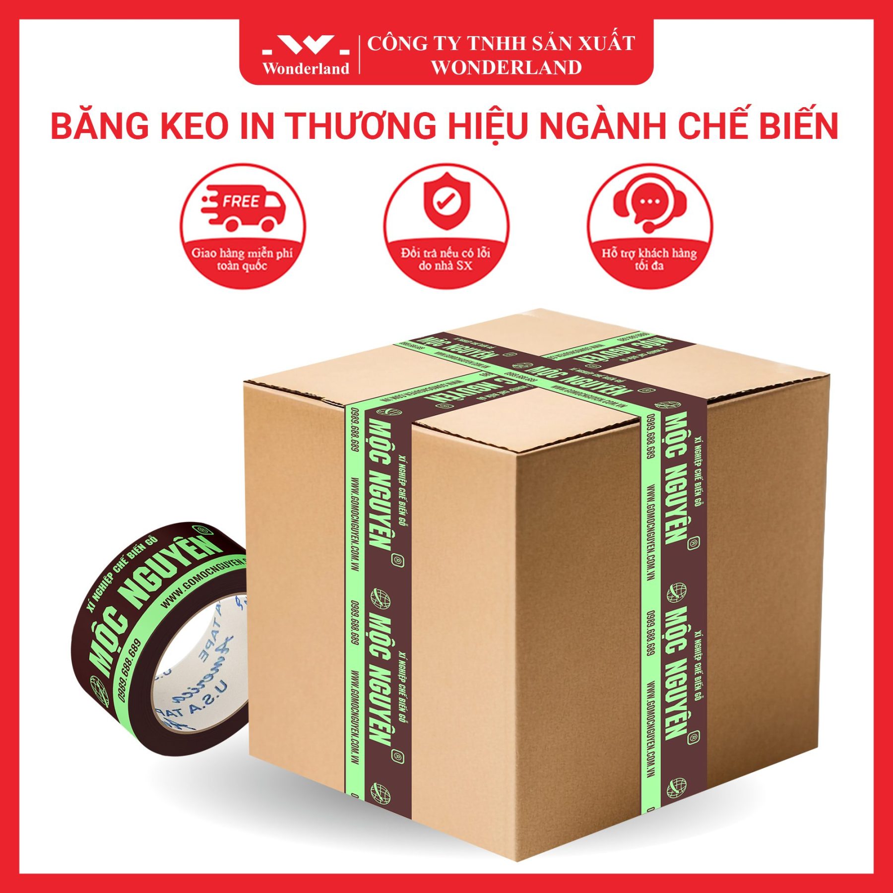 BĂNG KEO IN THƯƠNG HIỆU NGÀNH CHẾ BIẾN GIÁ SỈ TỐT NHẤT