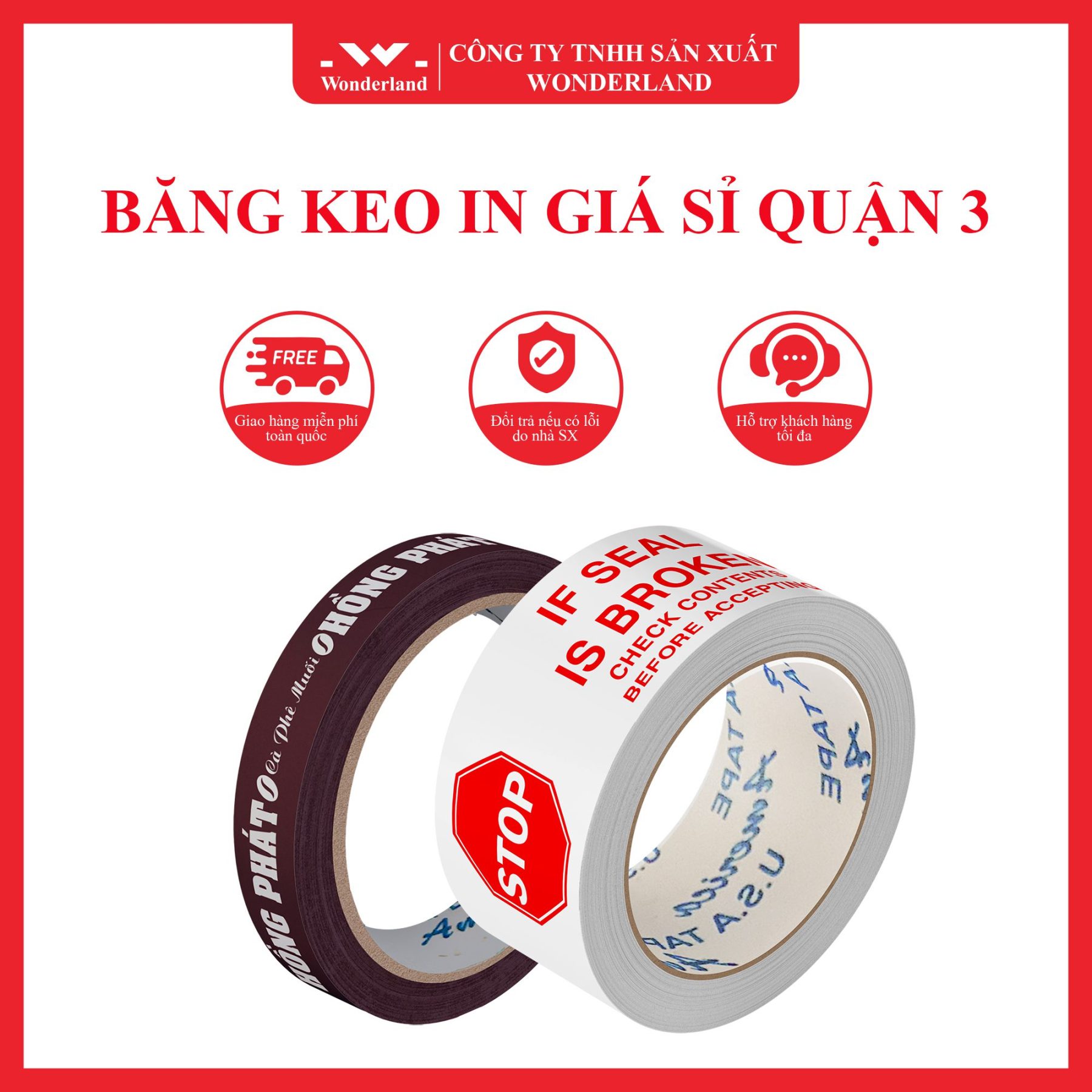 CUNG CẤP BĂNG KEO IN QUẬN 3