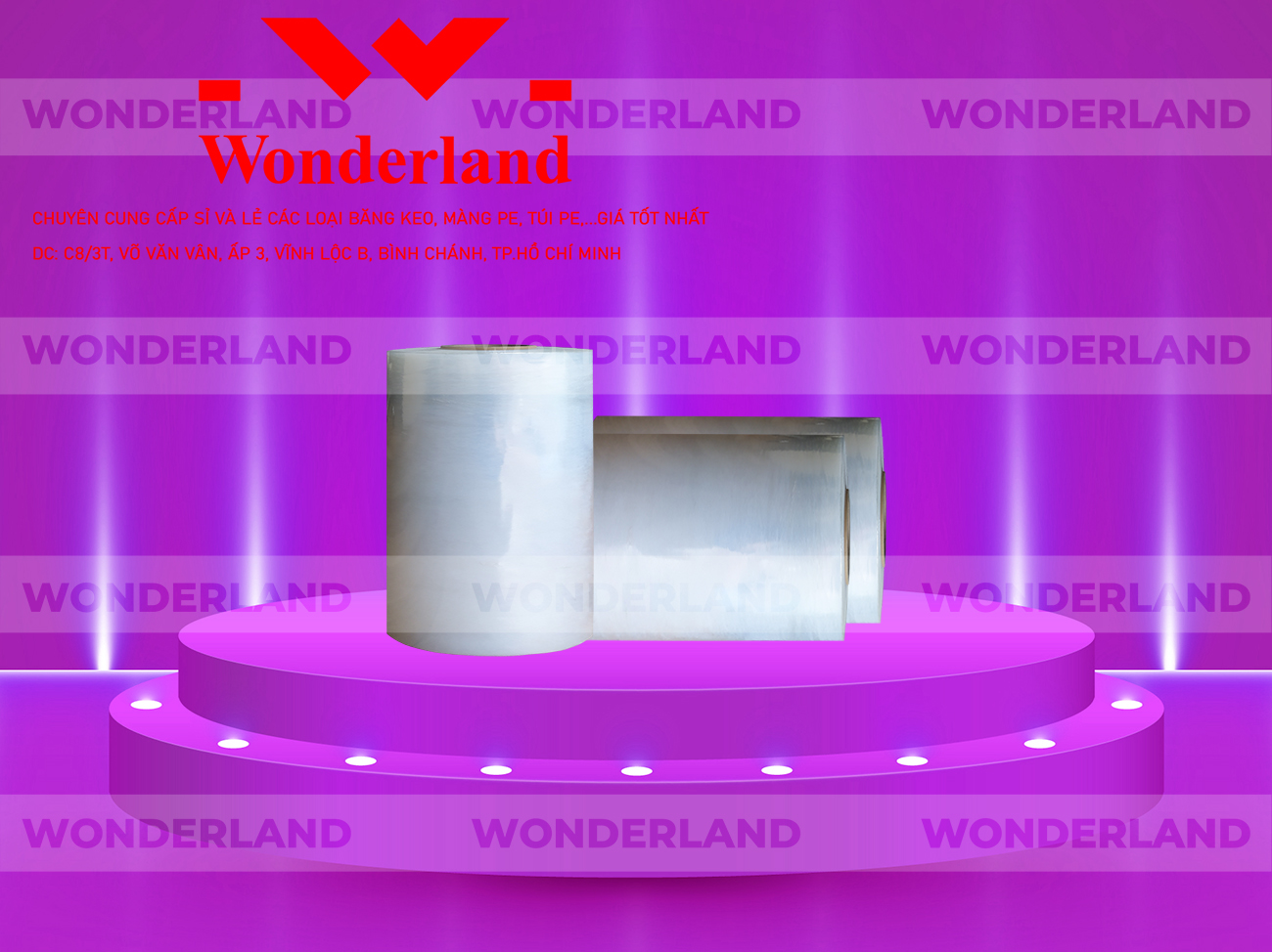 MÀNG PE TRẮNG 10.7KG LÕI 500G