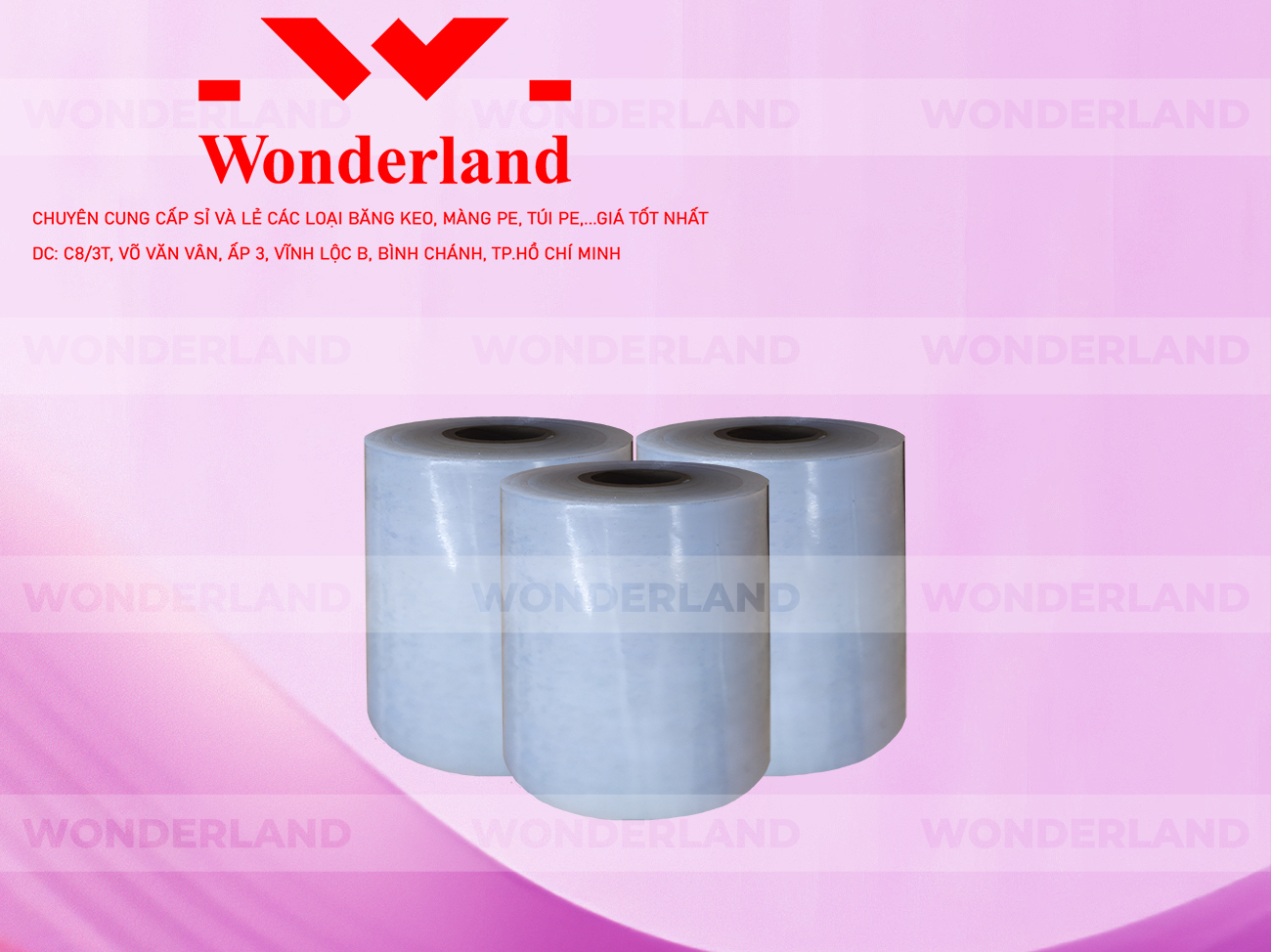 MÀNG PE TRẮNG 11.5KG LÕI 500G