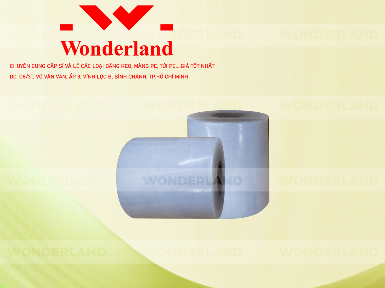 MÀNG PE TRẮNG 11.6KG LÕI 500G