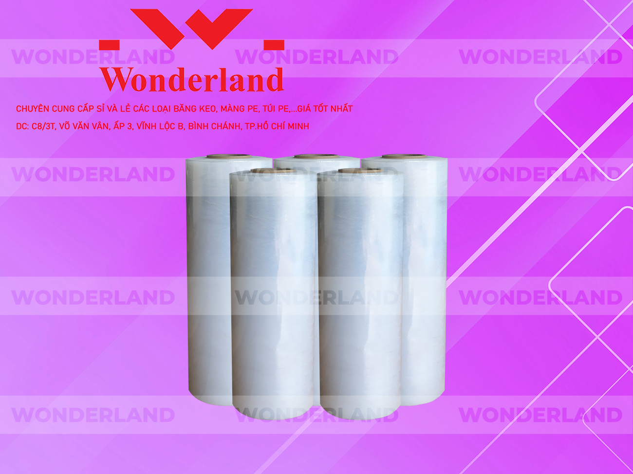 MÀNG PE TRẮNG 6.3KG LÕI 500G