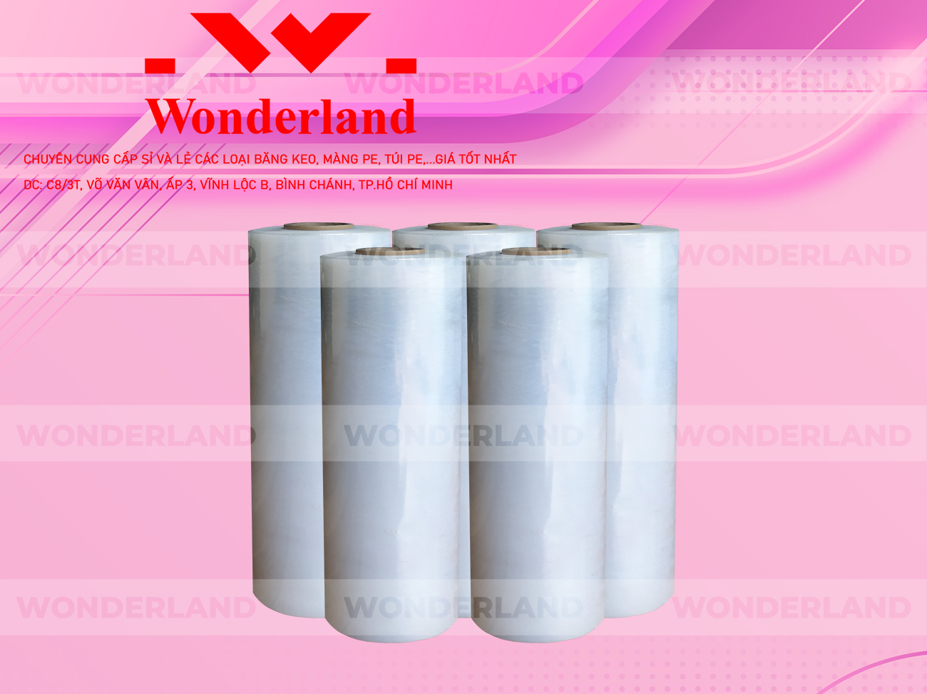 MÀNG PE TRẮNG 7.6KG LÕI 500G