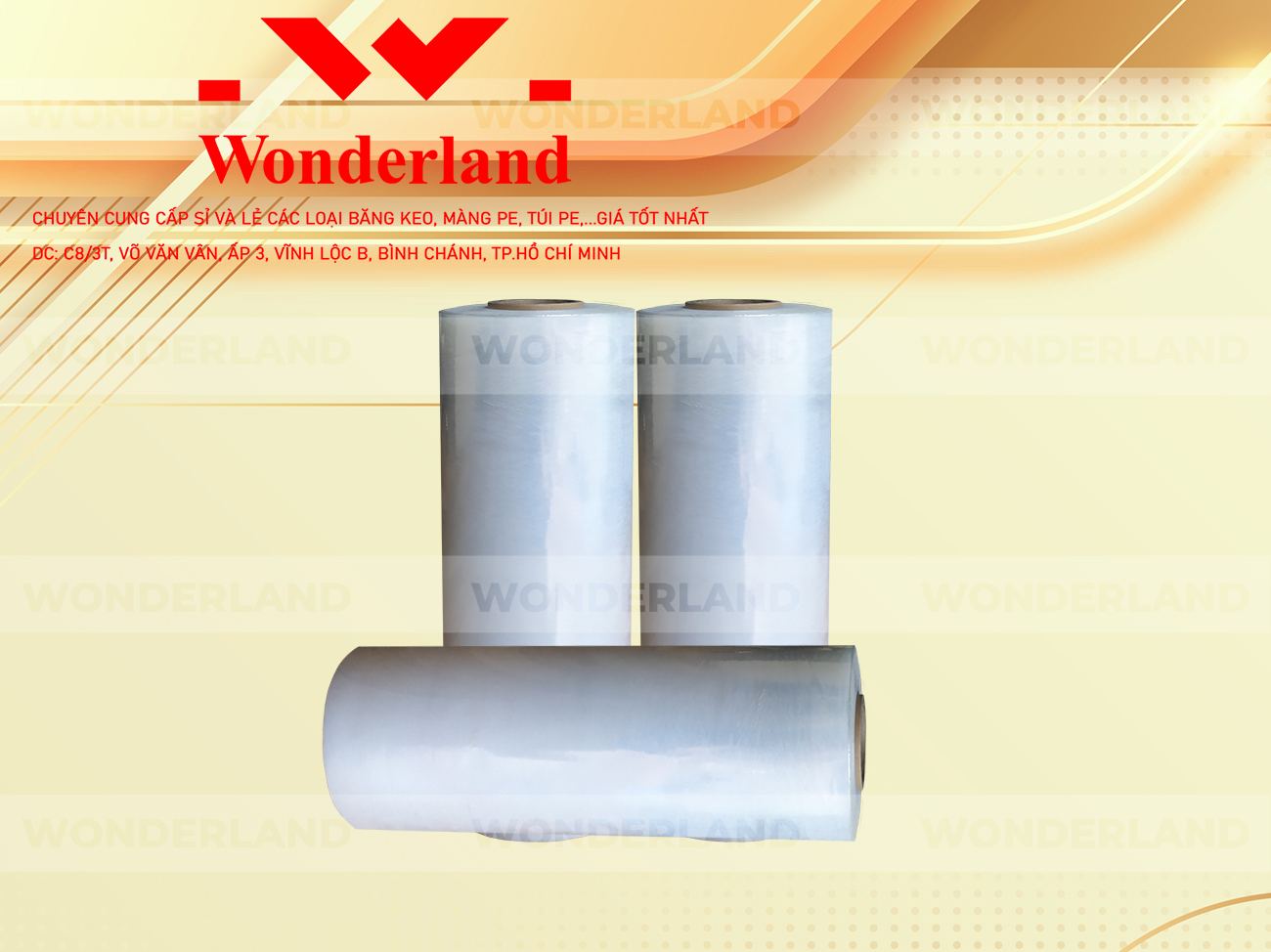 MÀNG PE TRẮNG 7.8KG LÕI 500G