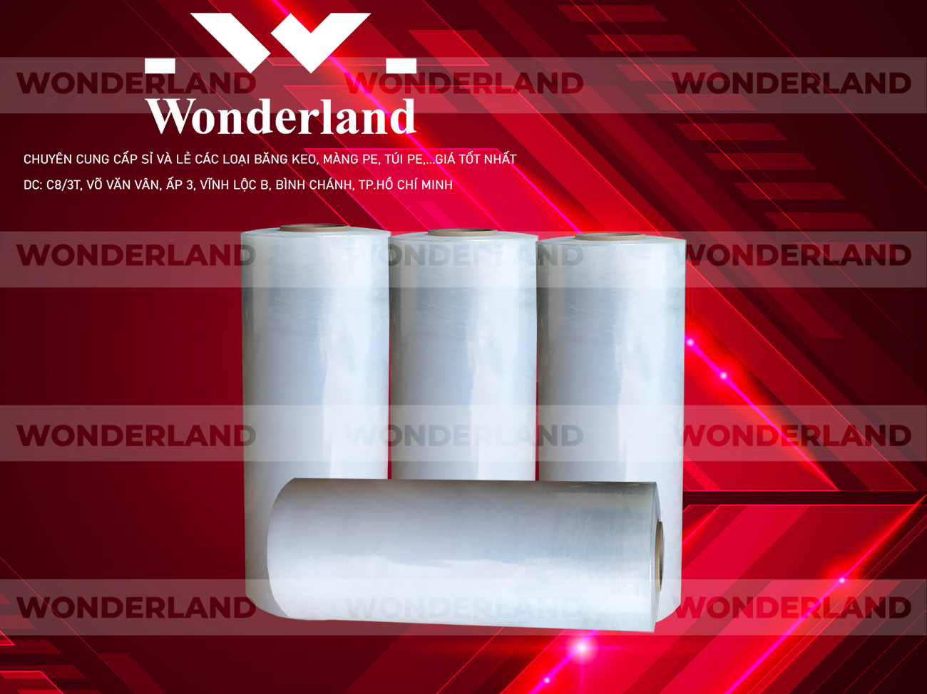 MÀNG PE TRẮNG 8.5KG LÕI 500G