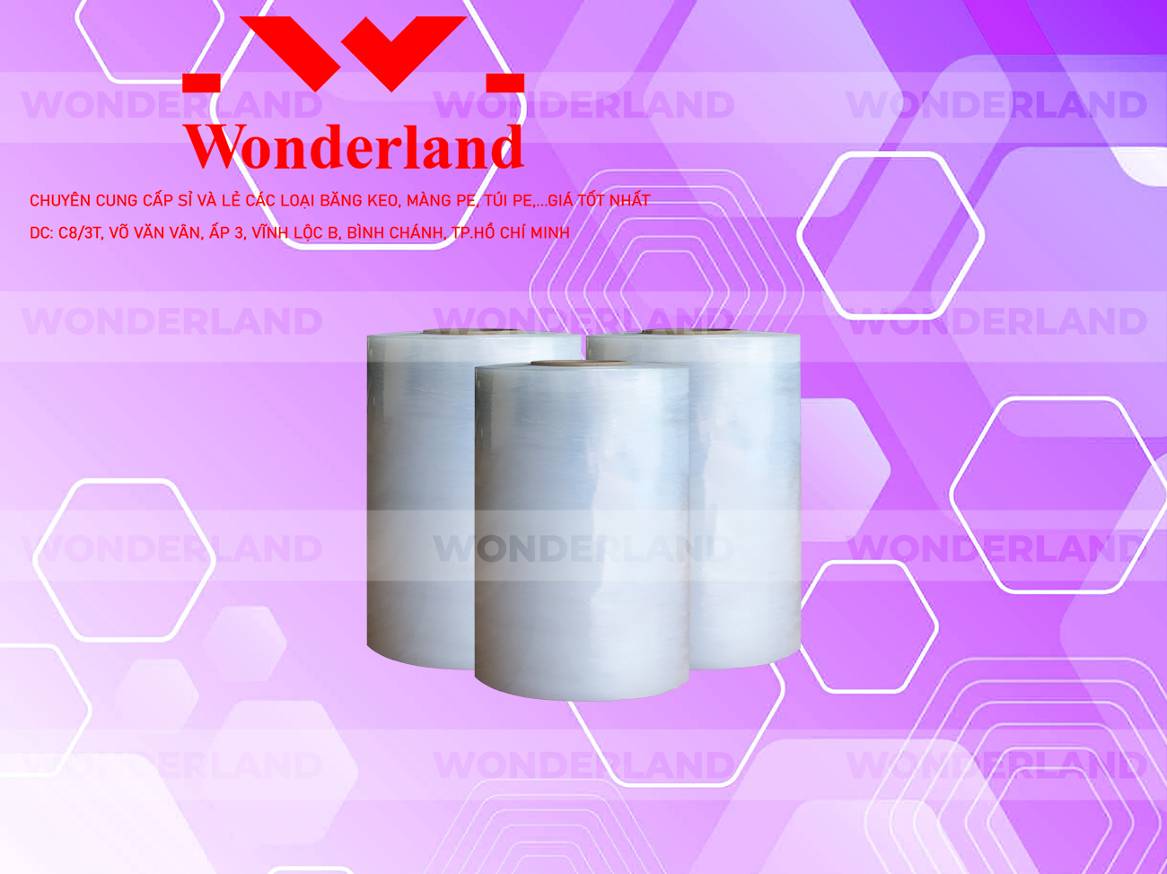 MÀNG PE TRẮNG 9.7KG LÕI 500G